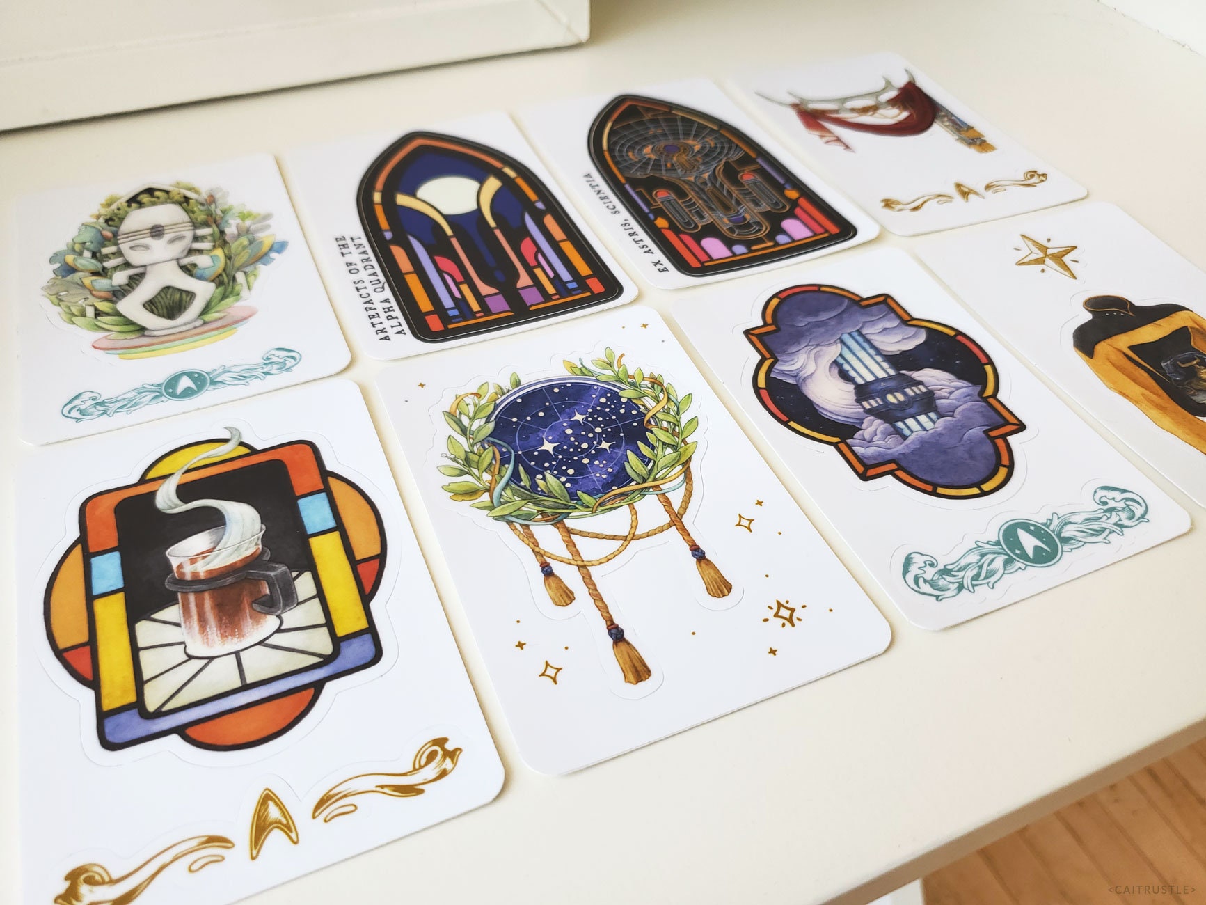 Enterprise D LCARS Window Matte Vinyl Sticker - Etsy