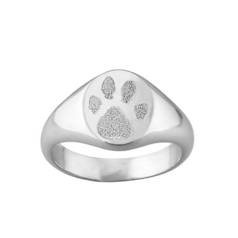 Dog Memorial Ring - Etsy