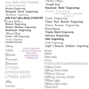 ROMAN Numerals Personalized Nameplate Vertical Bar Engraved Layering ...