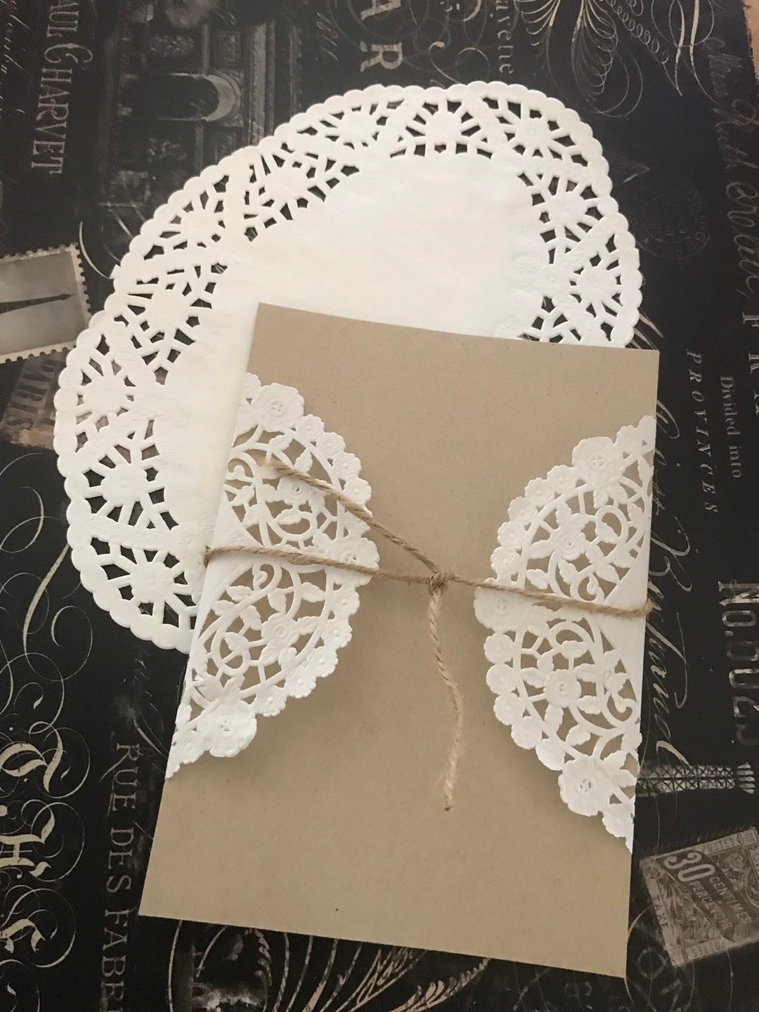 Vintage Inspired Doily, 6.25" X 9" Oval Paper Doilies for Favors ...