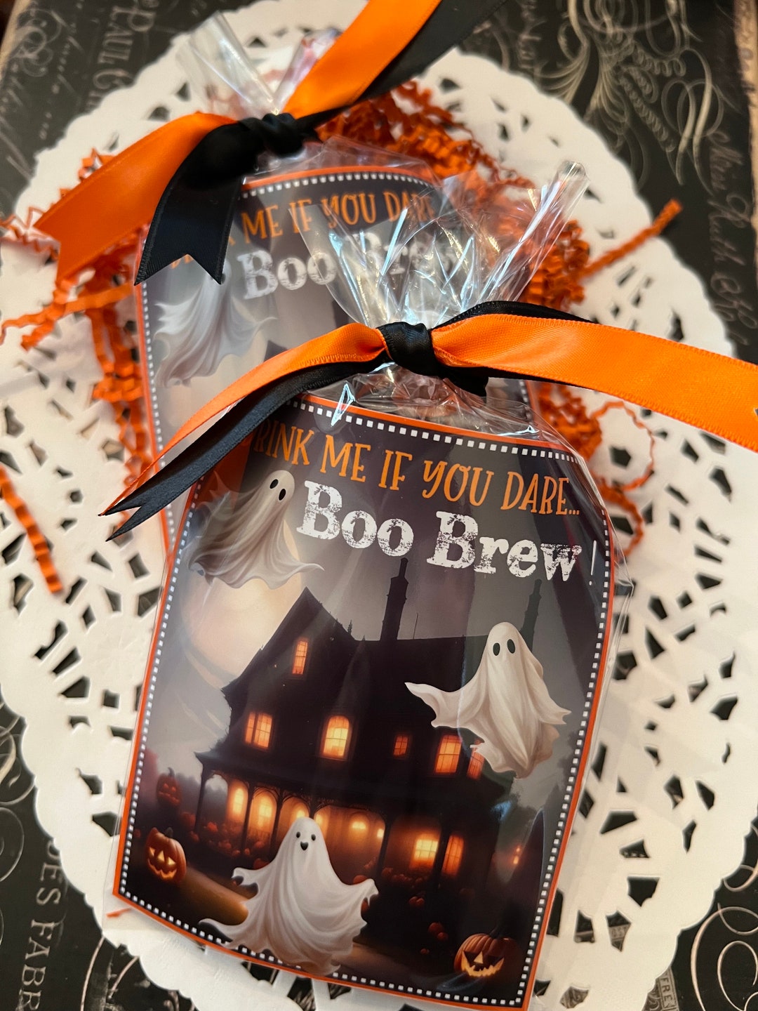 Boo Brew Halloween Hot Cocoa Treat, Halloween Favors, Hostess and ...