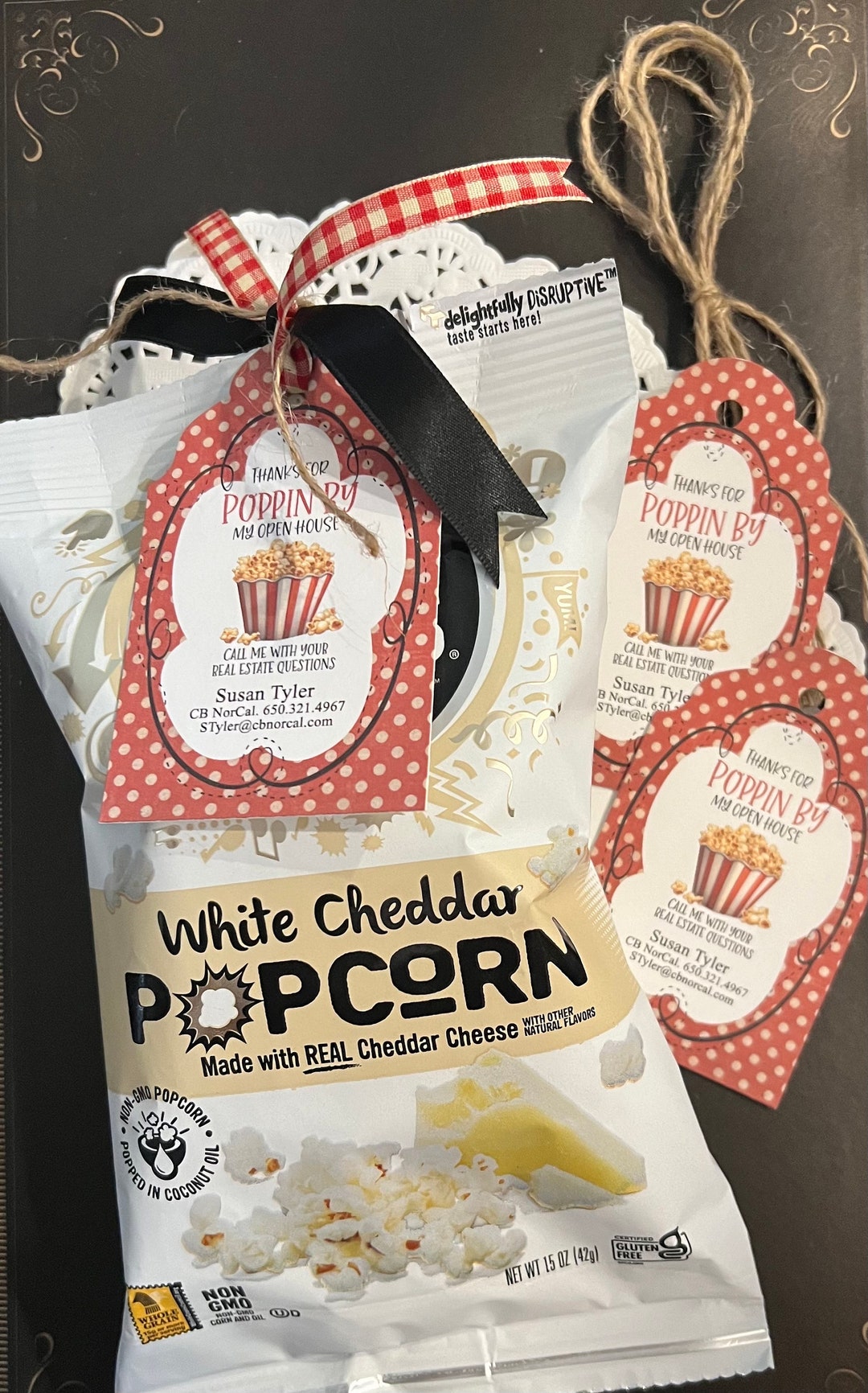 Real Estate Pop by Popcorn Gift, Real Estate Popping By, Thank You for ...