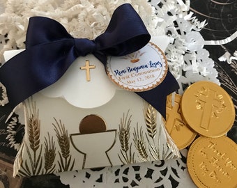 First Holy Communion Favor Box Made in Italy - Etsy