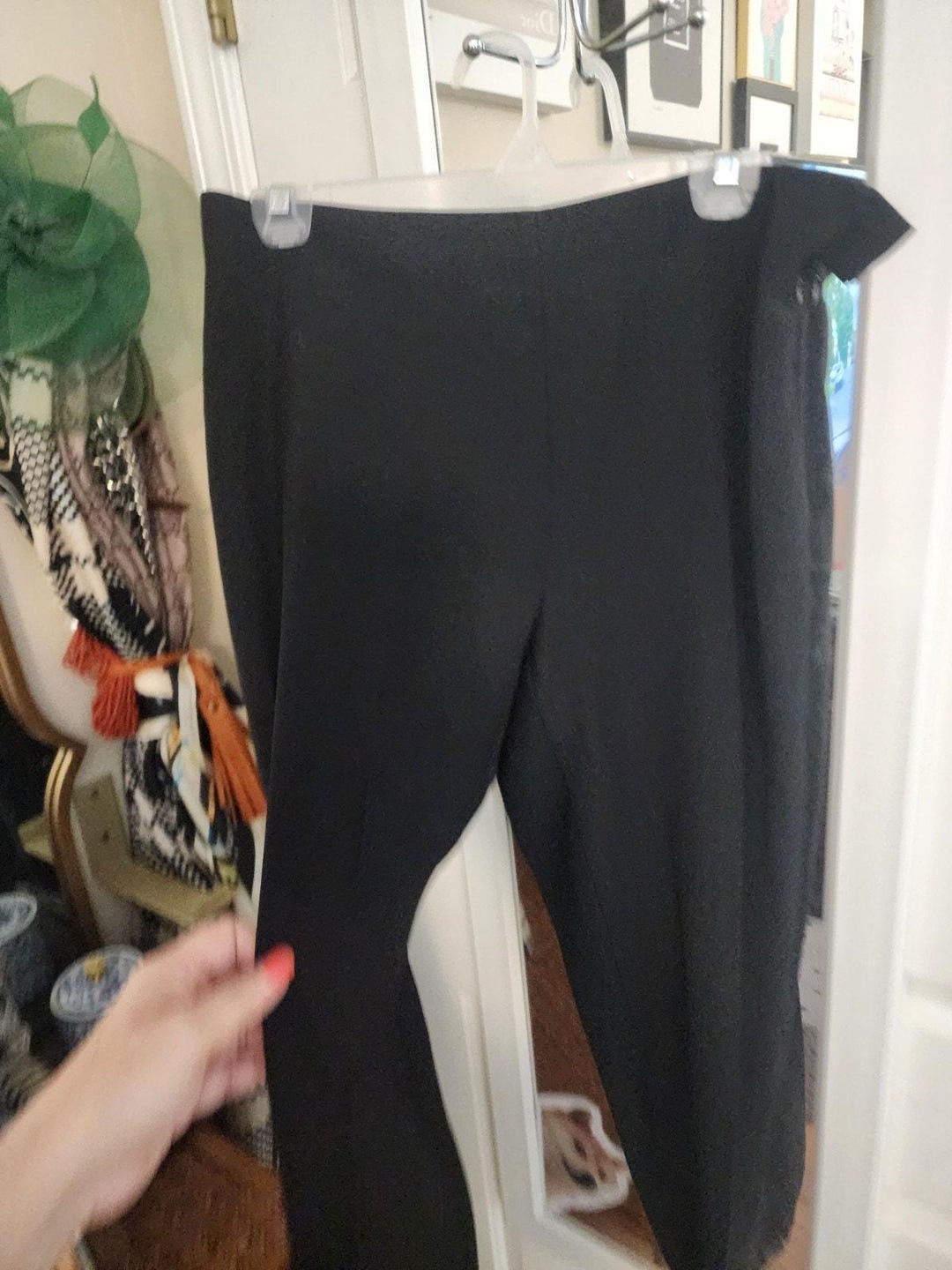 Joseph Ribkoff Women's Basic Black Career Pants. Size 12. Slightly ...