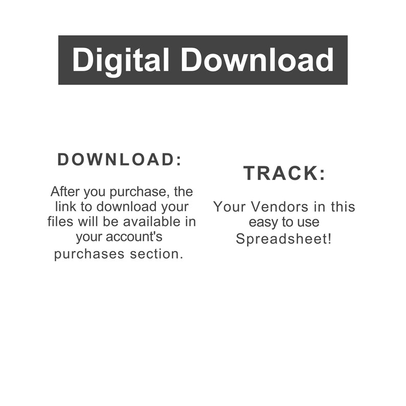 Vendor List & Supplier Tracker – Excel Spreadsheet Template for ...