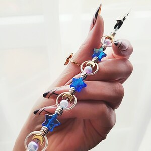 Unique Star and Moon Credit Card Clip ATM Grabber Bracelet Helper Goth ...