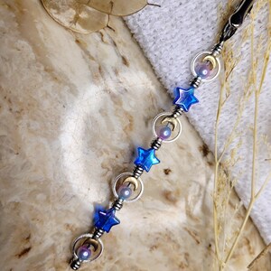 Unique Star and Moon Credit Card Clip ATM Grabber Bracelet Helper Goth ...