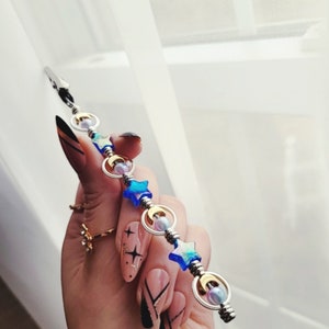 Unique Star and Moon Credit Card Clip ATM Grabber Bracelet Helper Goth ...