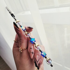 Unique Star and Moon Credit Card Clip ATM Grabber Bracelet Helper Goth ...