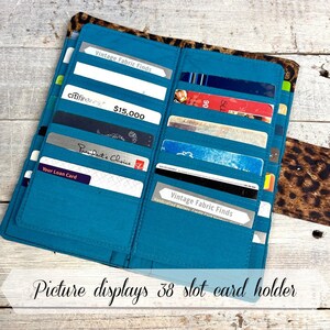 Credit Card Holder - Leopard Print Wallet - Card Wallet - Womens Wallet ...