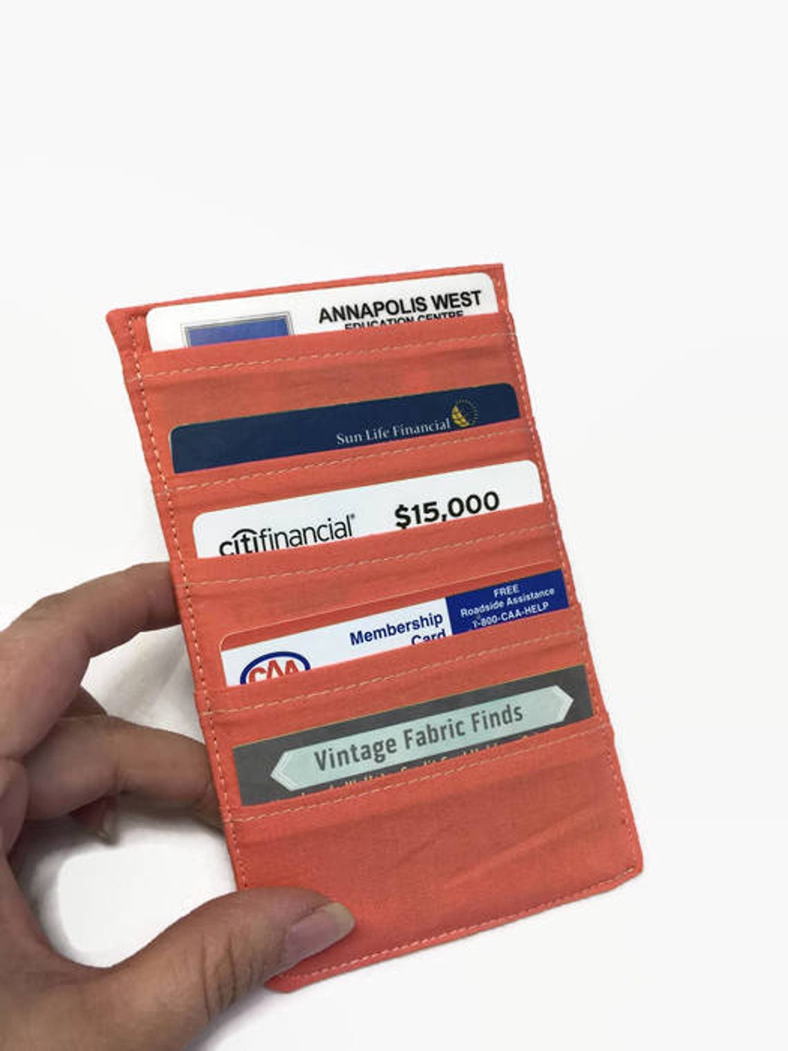 10 Slot Credit Card Holder, Card Holder, Business Card Holder, Loyalty ...