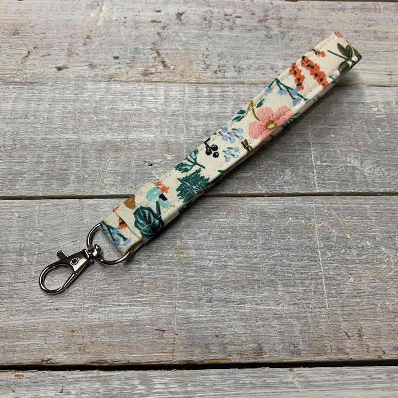 Custom Wrist Strap Key Fobs Key Chain Fabric Key Fob - Etsy