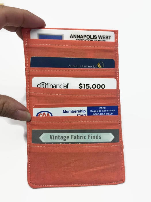 10 Slot Credit Card Holder, Card Holder, Business Card Holder, Loyalty ...