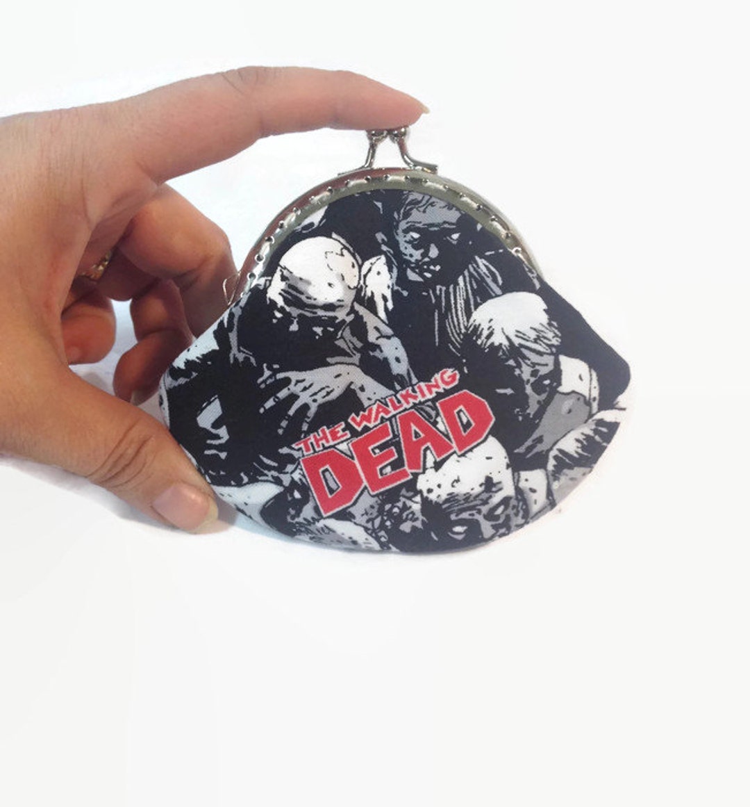 The Walking Dead Coin Purse, Coin Purse, Zombies, Snap Purse, Zombie ...