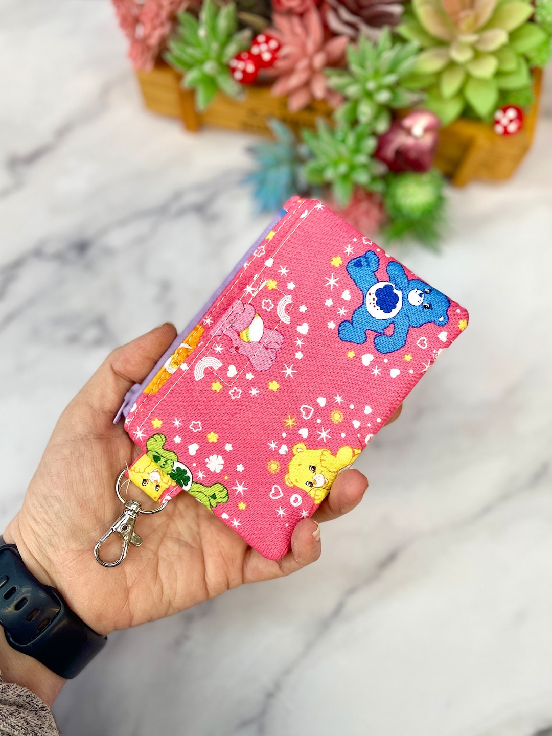 Coin Pouch - Care Bears Wallet - Grab and Go Wallet - Gifts for Her ...