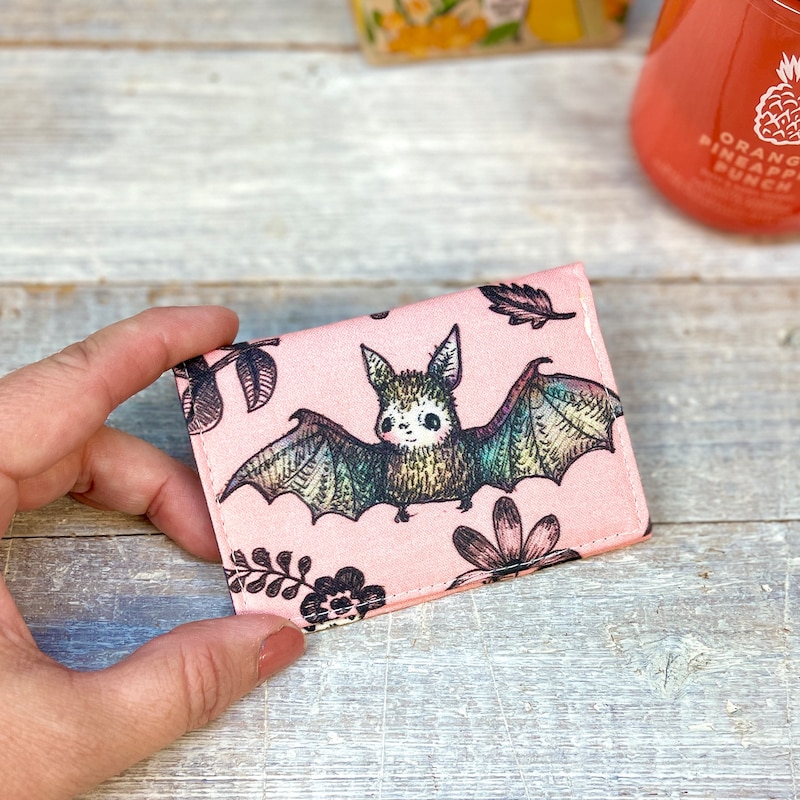 Bat Man Id Wallet - Etsy