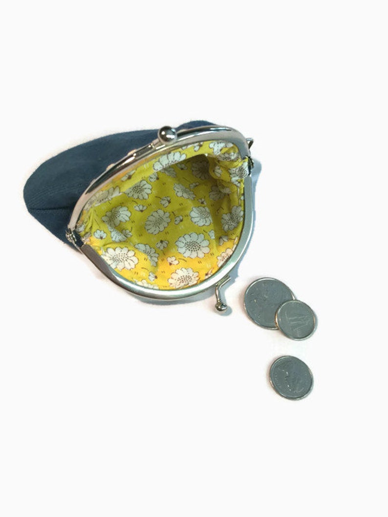 Monogrammed Coin Purse Small Personalized Coin Purse Small - Etsy