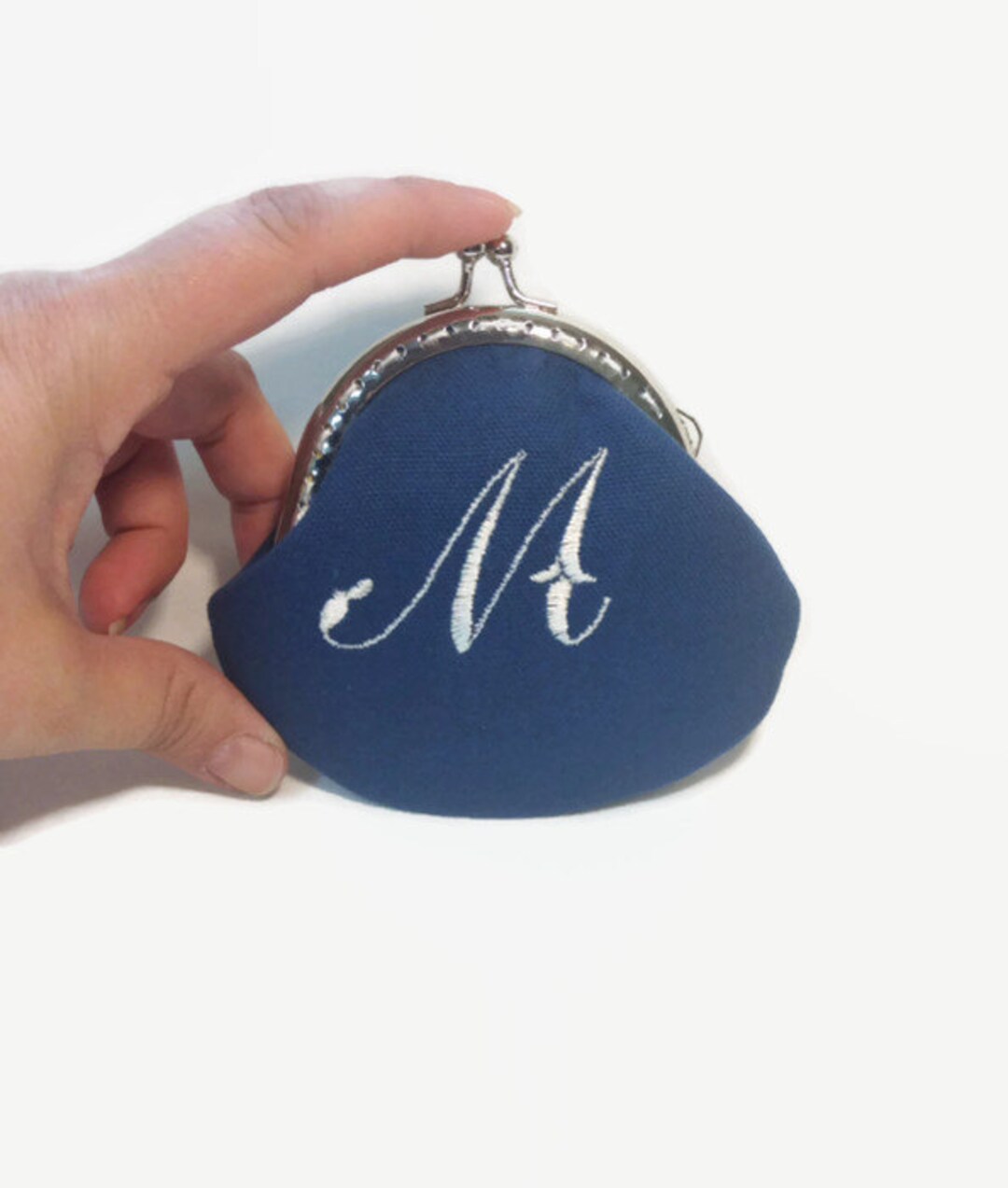 Monogrammed Coin Purse Small Personalized Coin Purse Small - Etsy