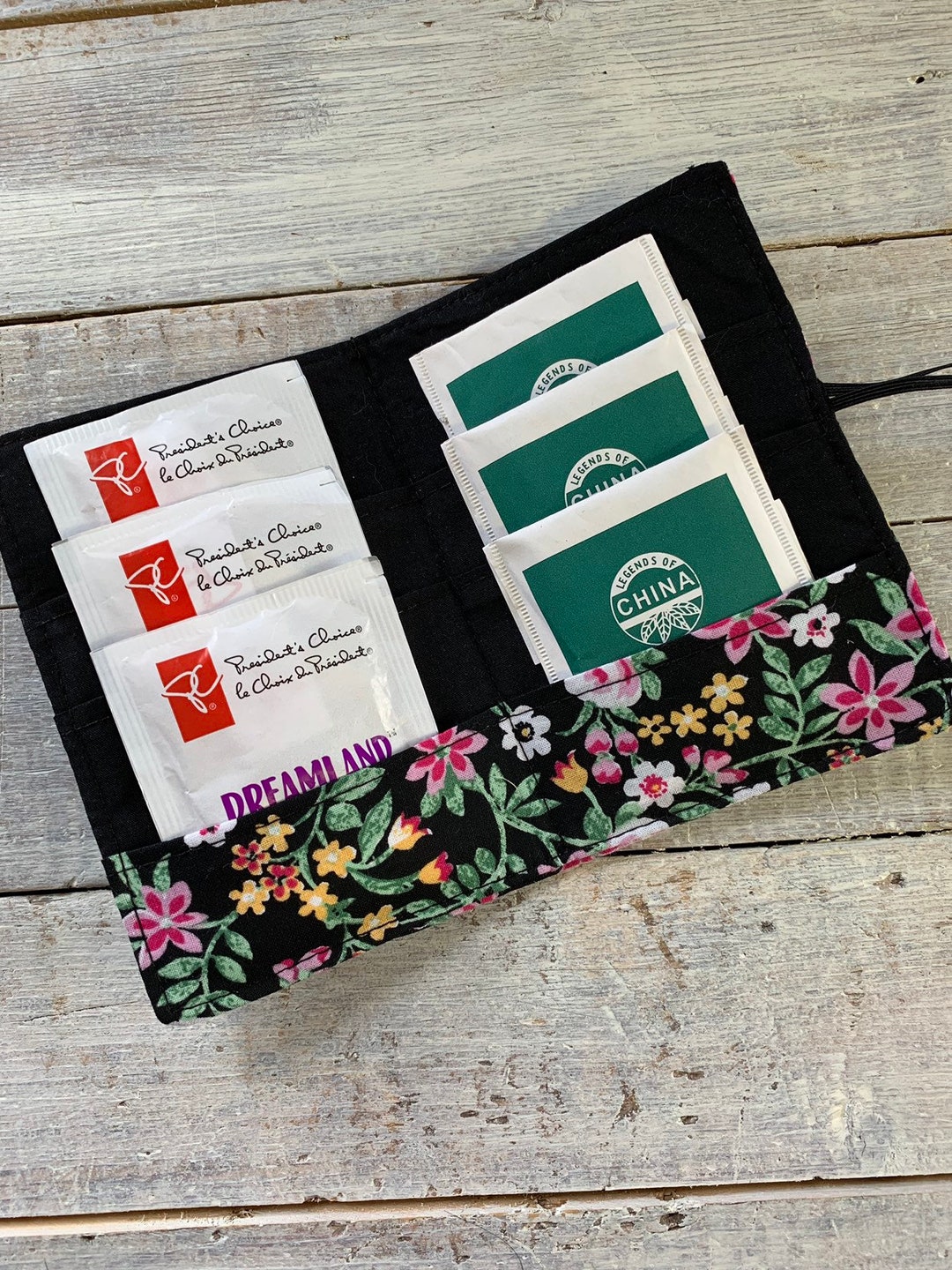 Tea Bag Holder, Tea Bag Case , Tea Lover Gift - Gifts for Her - Tea Bag ...