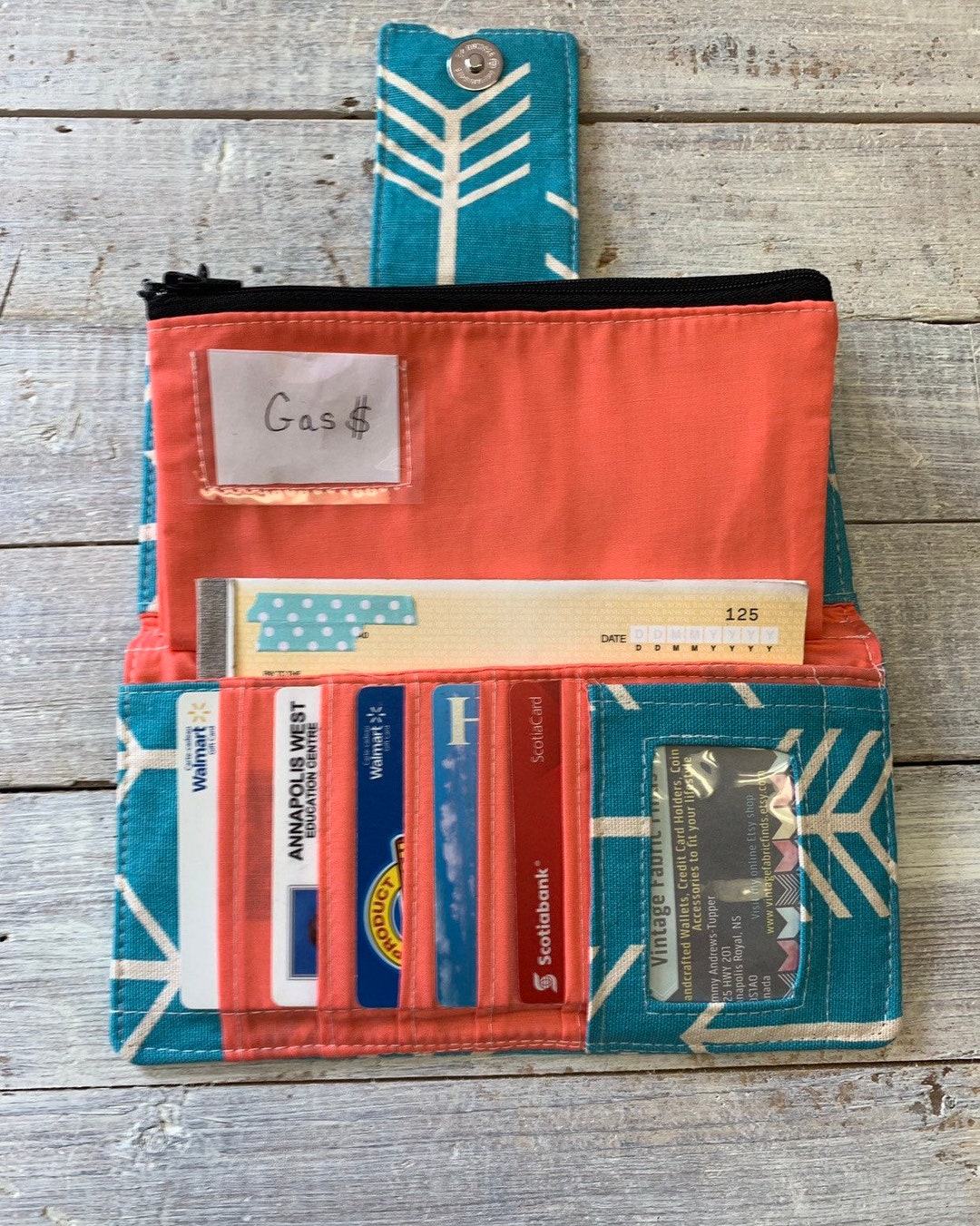 Cash Envelope Wallet Customized Wallet for Budgeting and Organizing ...