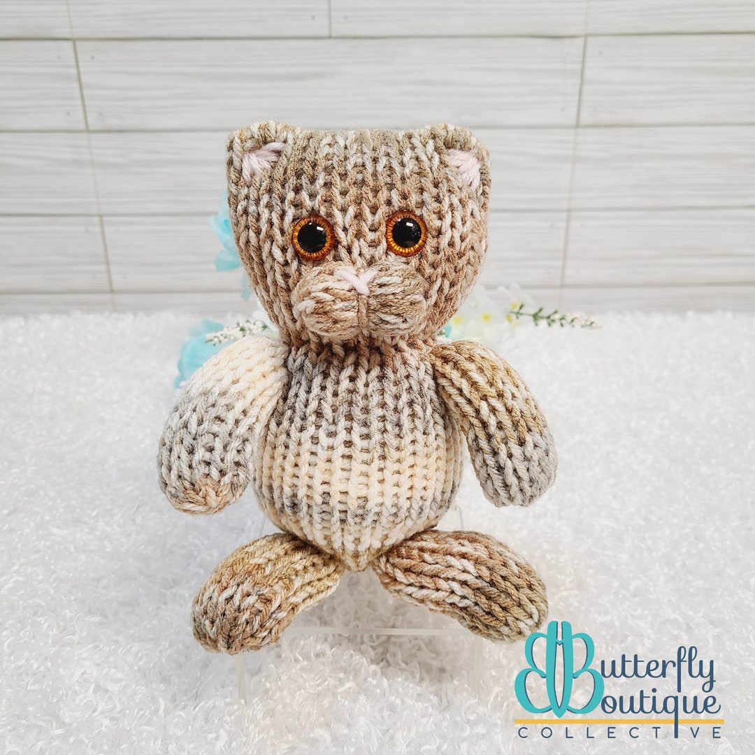 Cute Kitty Circular Knitting Machine Pattern - Etsy