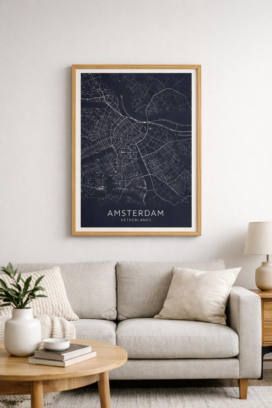 5 City Map Prints Bundle – Amsterdam Berlin New York Brussels Beijing ...