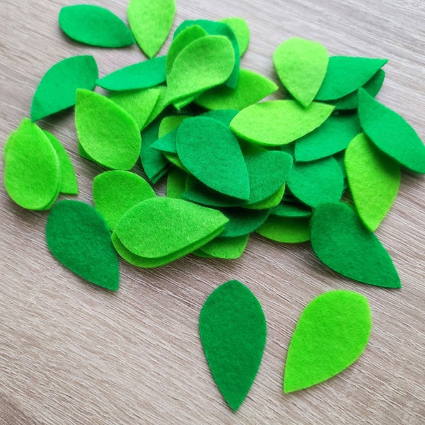 Felt Leaves - Etsy