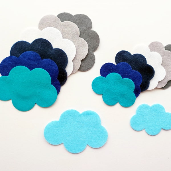 Felt Cloud Ornament - Etsy