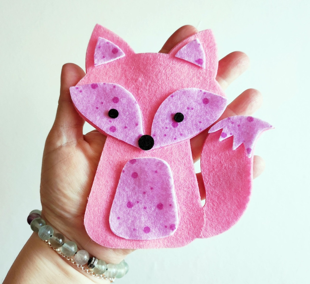 DIY Felt Fox Sewing Kit: Kids Craft Project - Etsy