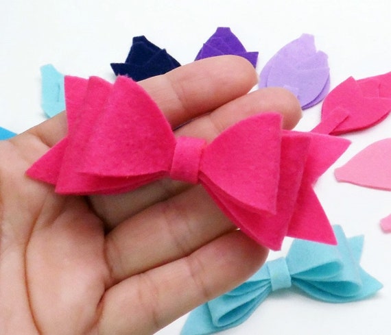 Stitch Felt Bows
