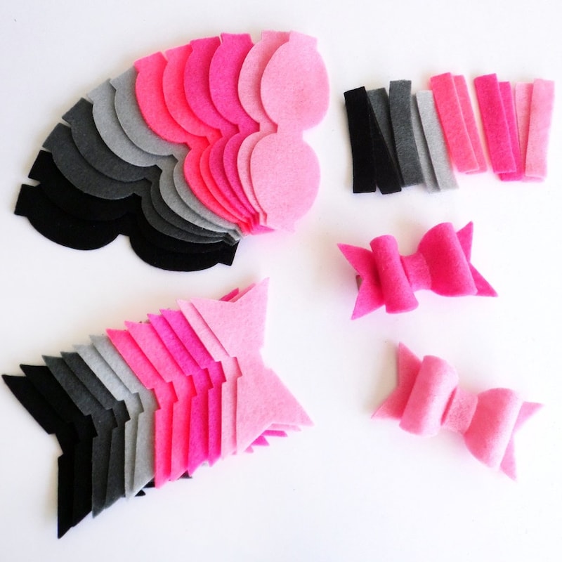 Felt Bow Tie - Etsy