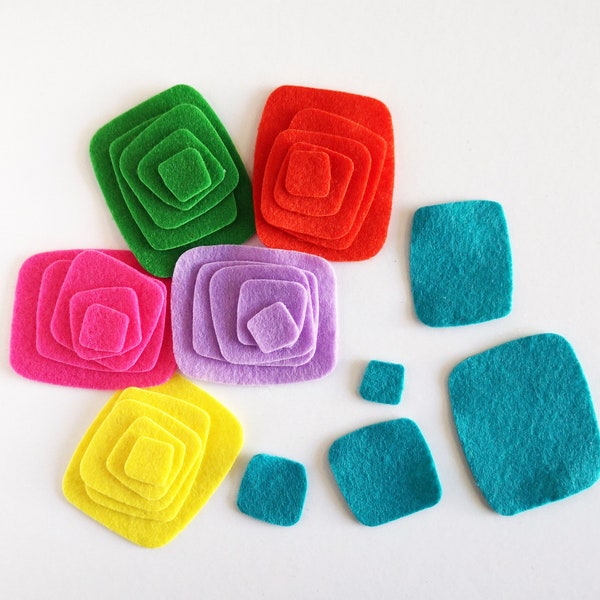 Felt Square - Etsy