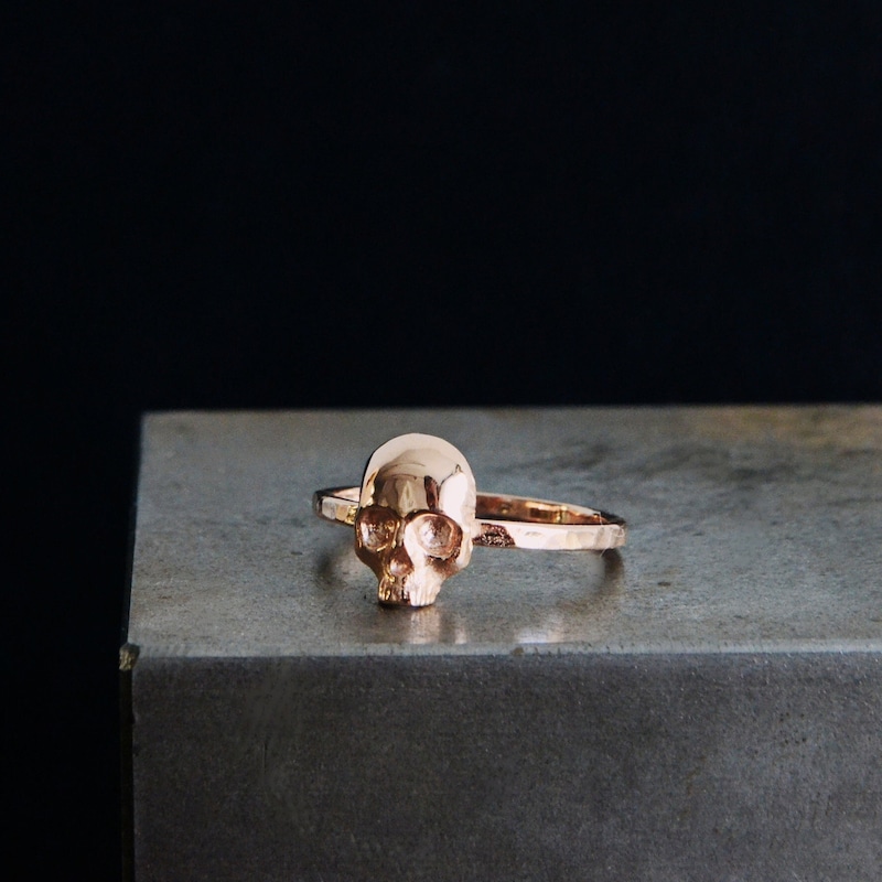 Rose Gold Skull - Etsy UK