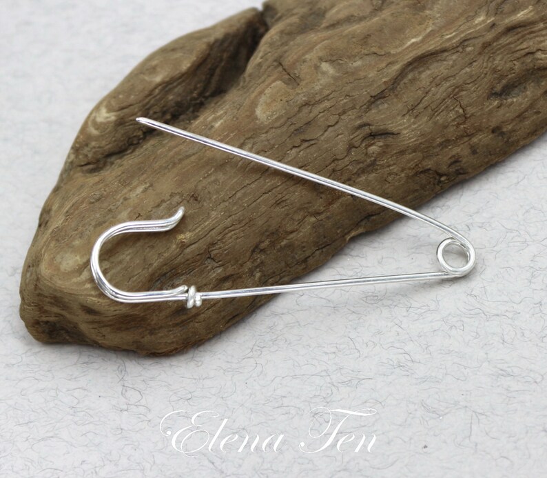 Sterling Shawl Pin Scarf Pin Sweater Pin Sterling Brooch Charm | Etsy Sterling Shawl Pin Scarf Pin Sweater Pin Sterling Brooch Charm | Etsy