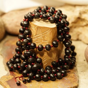 Soap Nut Mala 14-15mm | Soapnut Mala | 108+1 | Nepali Soap Nut Mala ...
