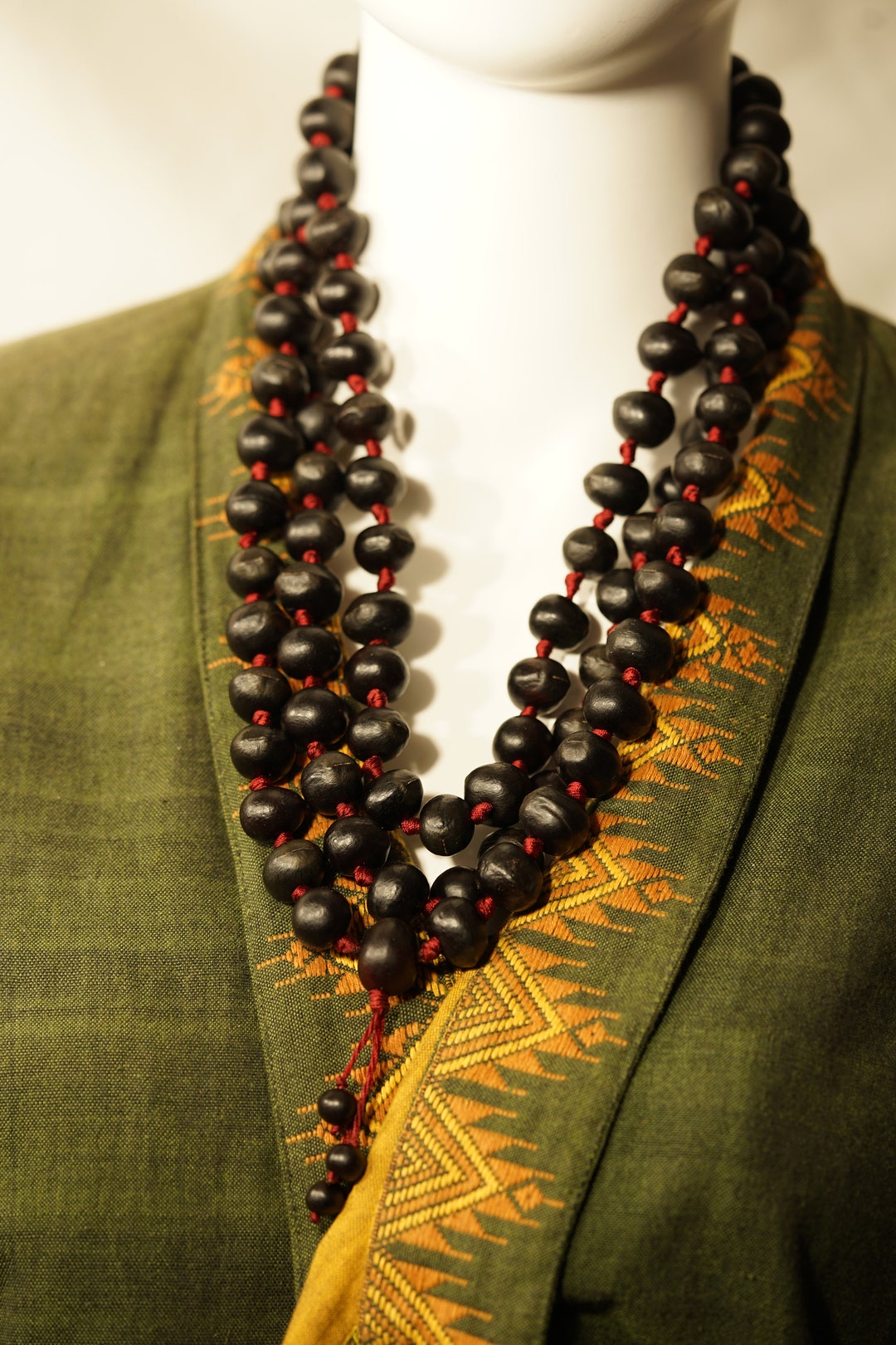 Soap Nut Mala 14-15mm | Soapnut Mala | 108+1 | Nepali Soap Nut Mala ...