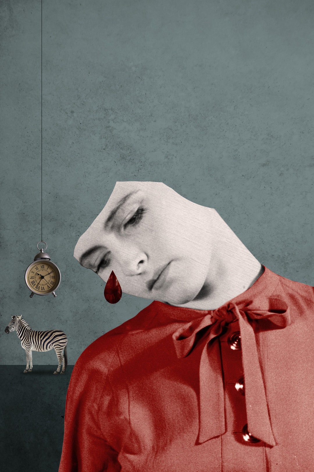 Pierrot and the Ticking Clock - Etsy