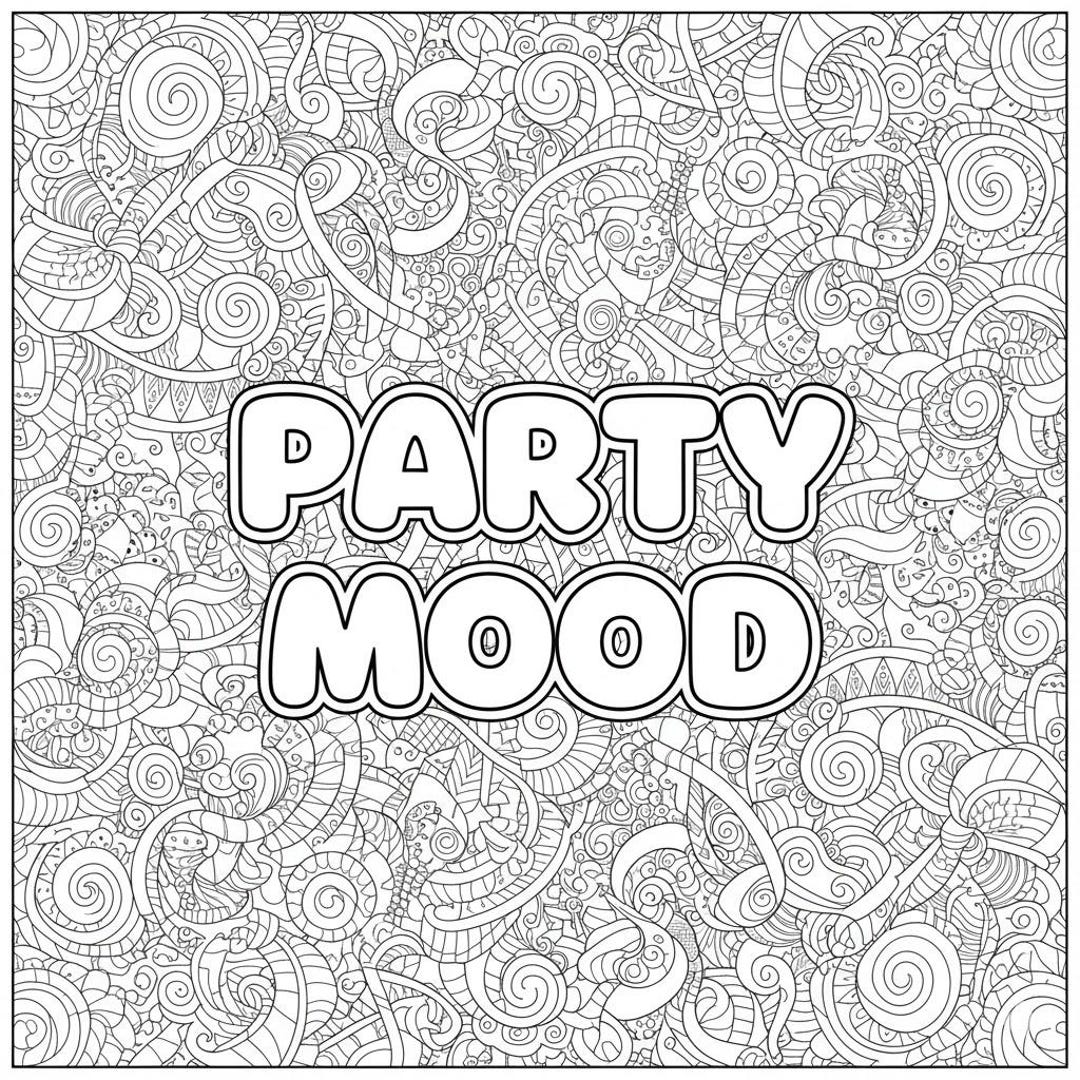 Positive Affirmations Zentangle Coloring Pages for Adults ...