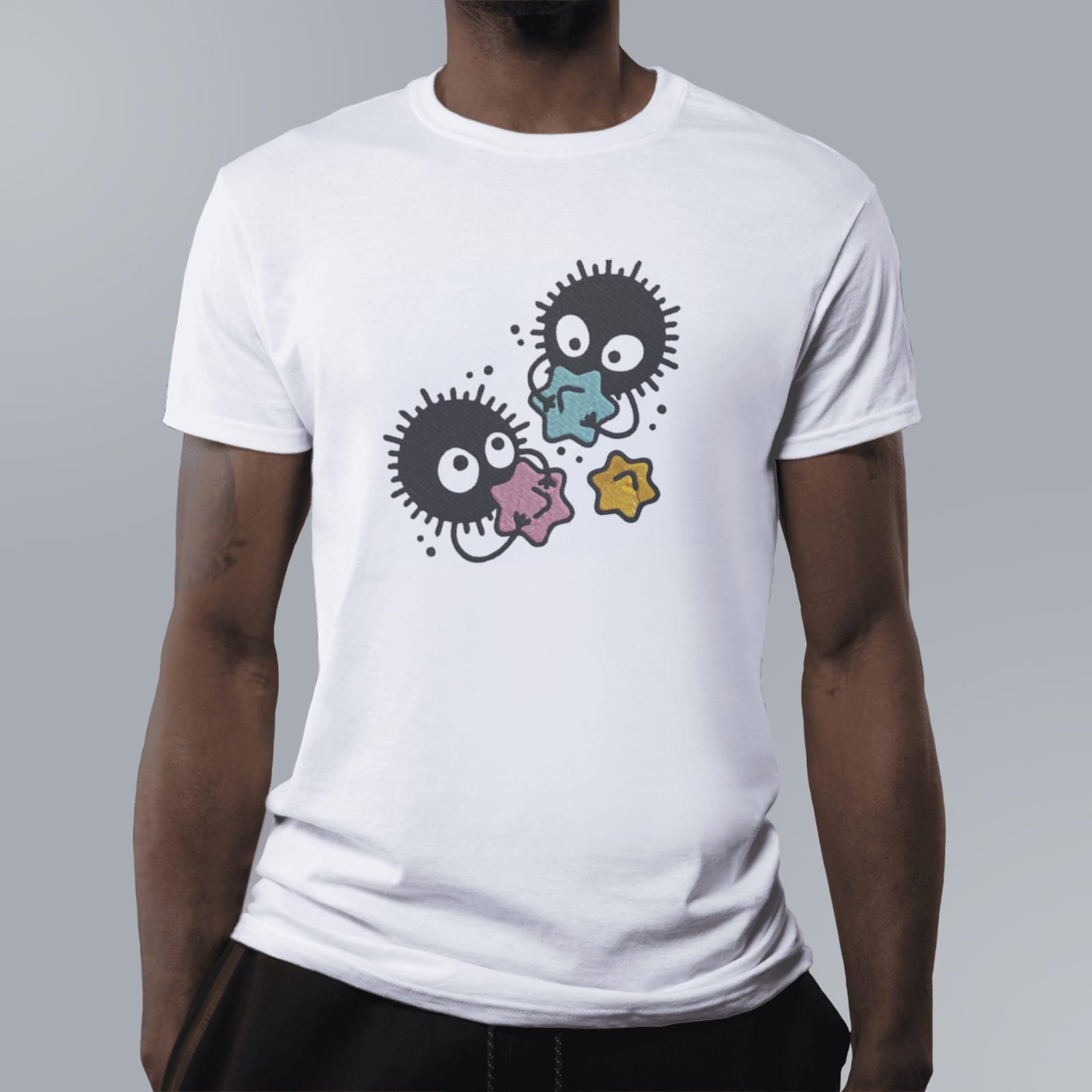 Soot Sprite Embroidery Design, Kawaii Anime Machine Embroidery File ...