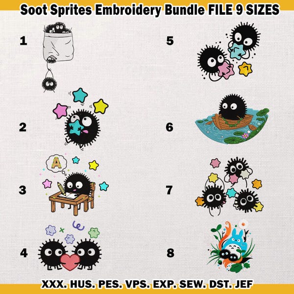 Soot Sprites - Etsy