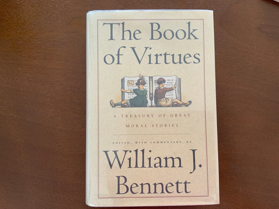 The Book of Virtues, Hardcover Book, Treasury of Great Moral Stories ...