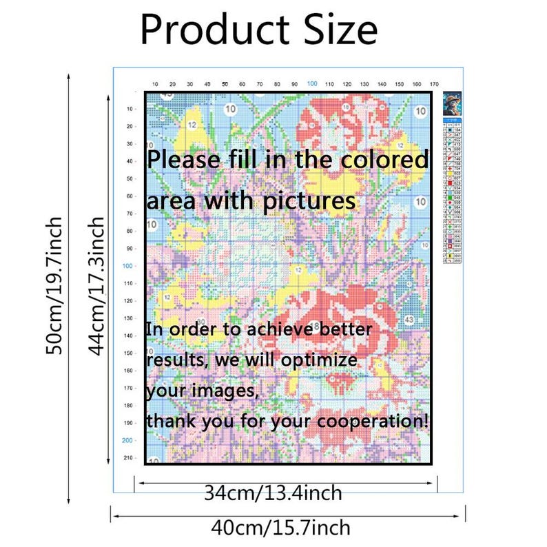 Convert Your Photo to Cross Stitch Pattern Photo Custom Stamped Cross ...