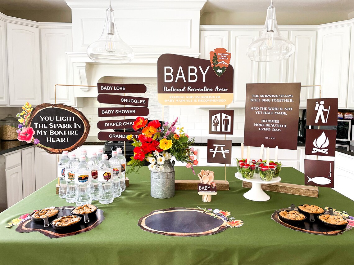 National Park Baby Shower / Printable Baby Shower / Baby - Etsy