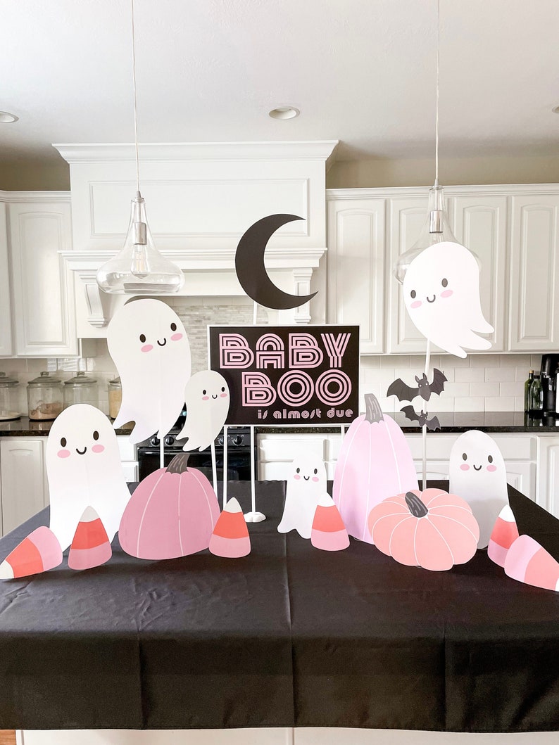 Girl / Halloween Baby Shower / Ghost Baby Shower / Fall Baby Shower ...