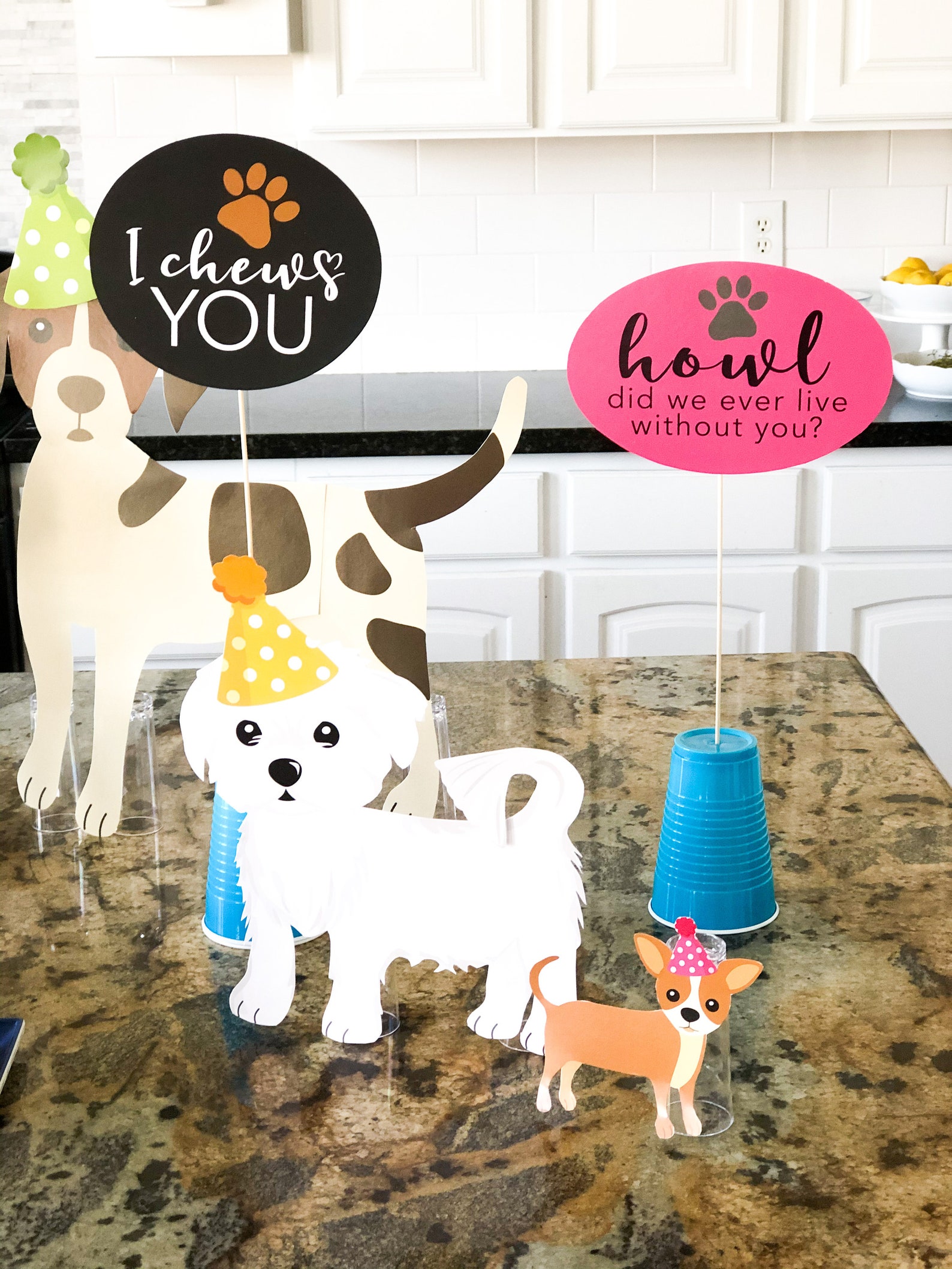 Puppy Party / Dog Party / Printable Party / Dog Birthday / Party ...