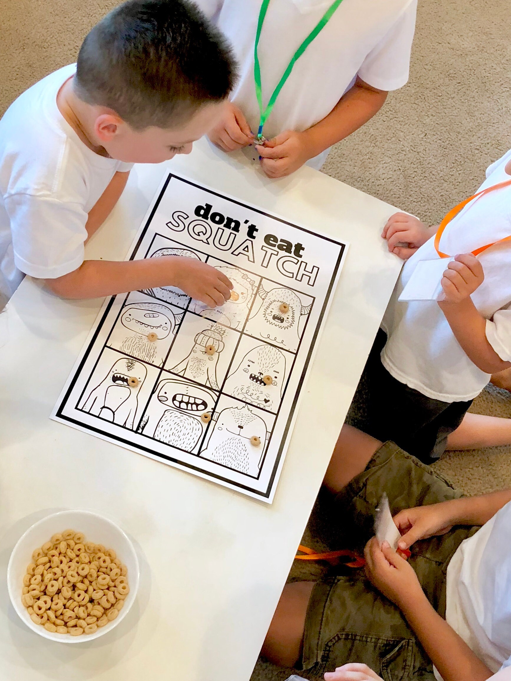 Don't Eat SQUATCH! Sasquatch/bigfoot/yeti Game - Etsy