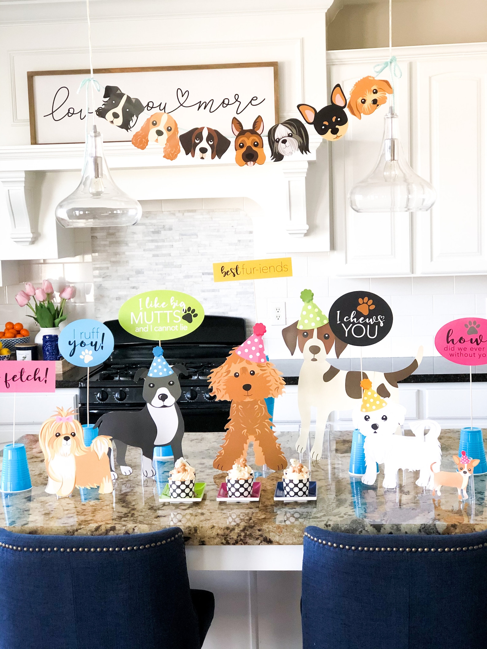 Puppy Party / Dog Party / Printable Party / Dog Birthday / Party ...