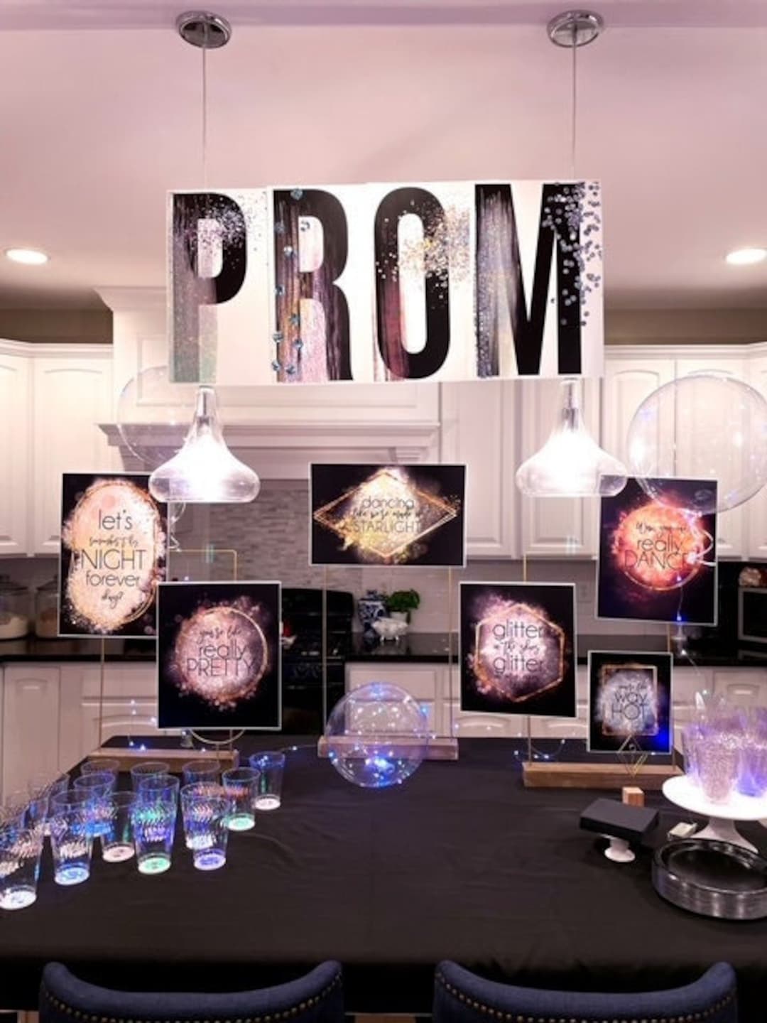 Prom Decor / Prom Backdrop / Printable Prom / Prom / Prom Party / Prom ...