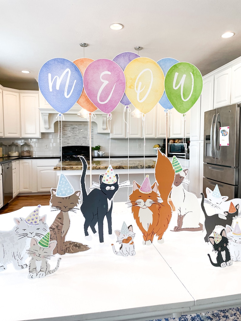 Cat Party / Kitty Party / Kitten Party / Meow Party / Party - Etsy