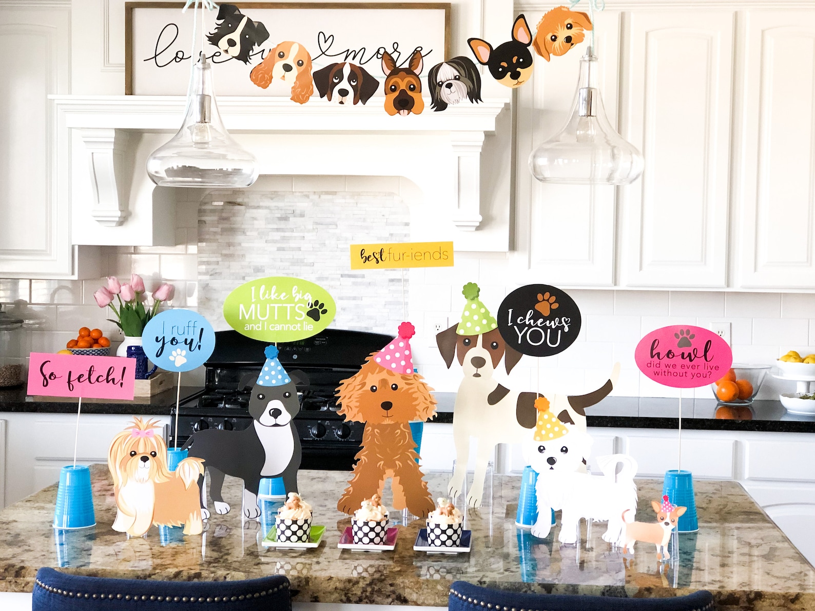 Puppy Party / Dog Party / Printable Party / Dog Birthday / Party ...